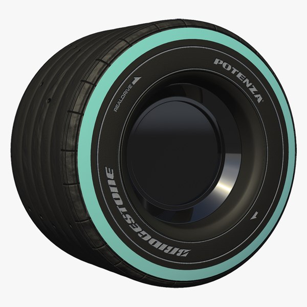 maya formula1 wheel