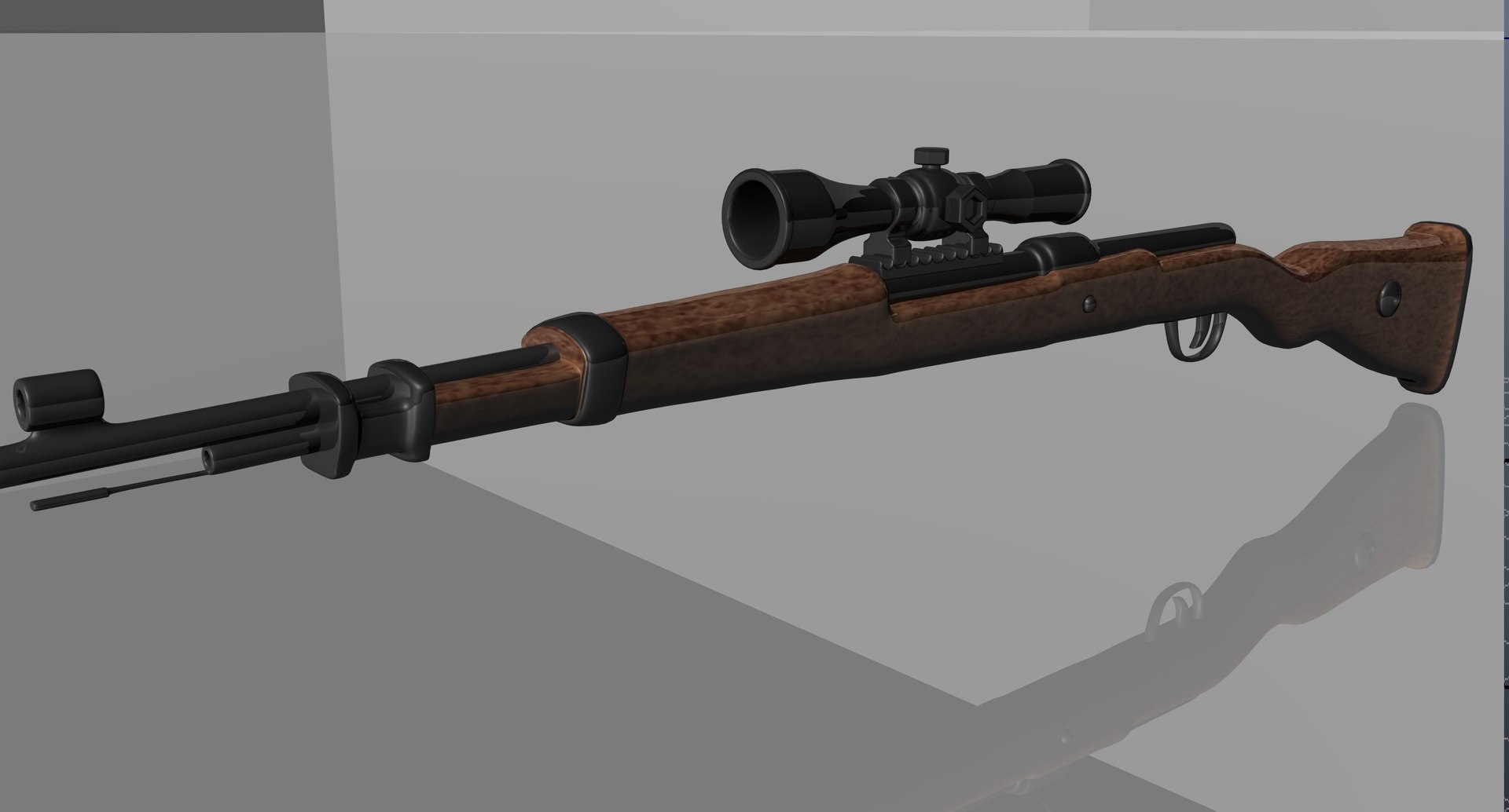3D Gun Kar98k - TurboSquid 1642136
