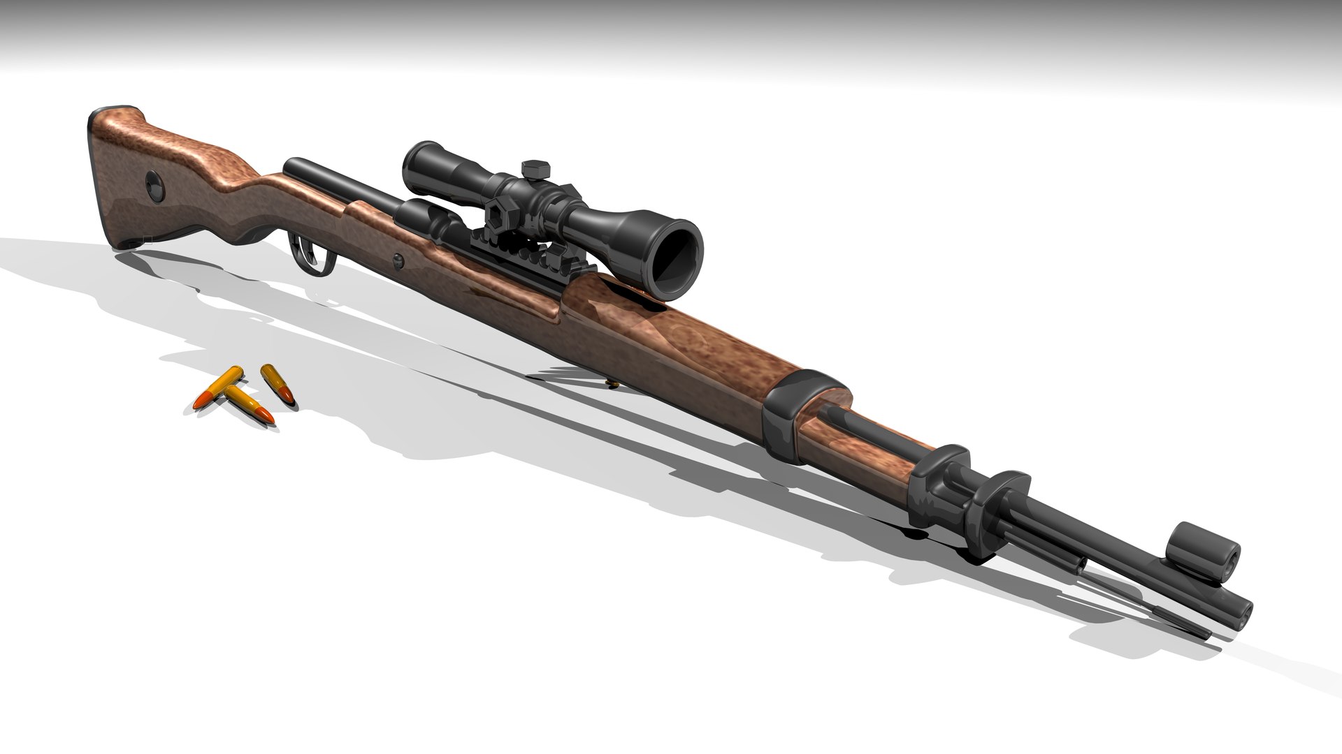 3D Gun Kar98k - TurboSquid 1642136