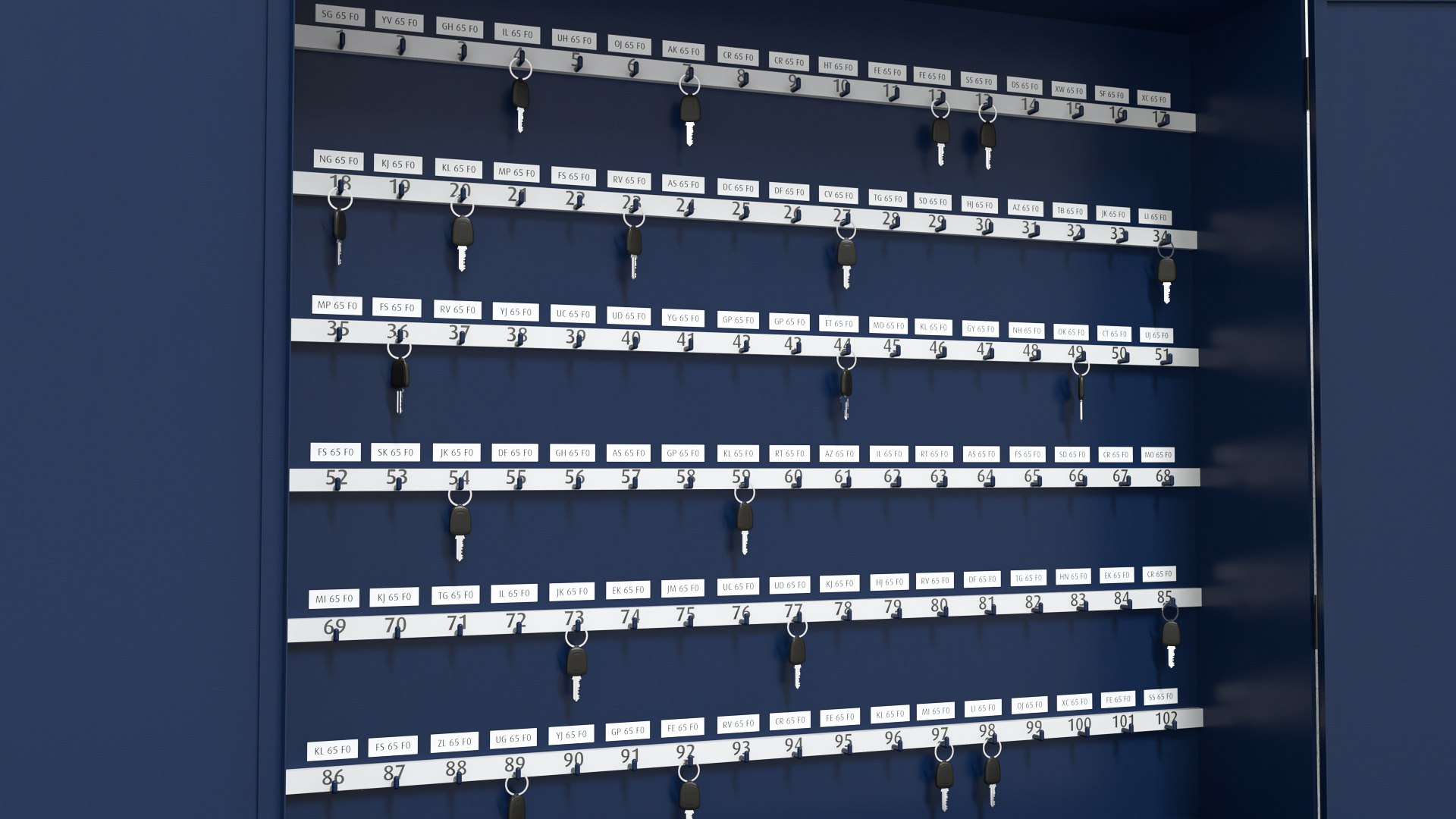 Cupboard Keys 3D Model - TurboSquid 1804192