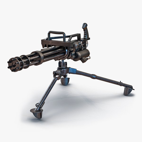 Free 3D Minigun Models | TurboSquid