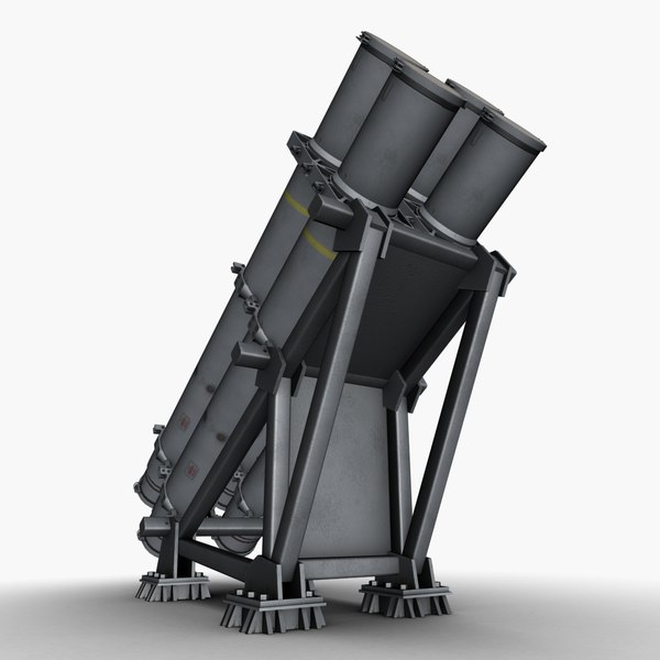 harpoon launcher mk 141 3d model