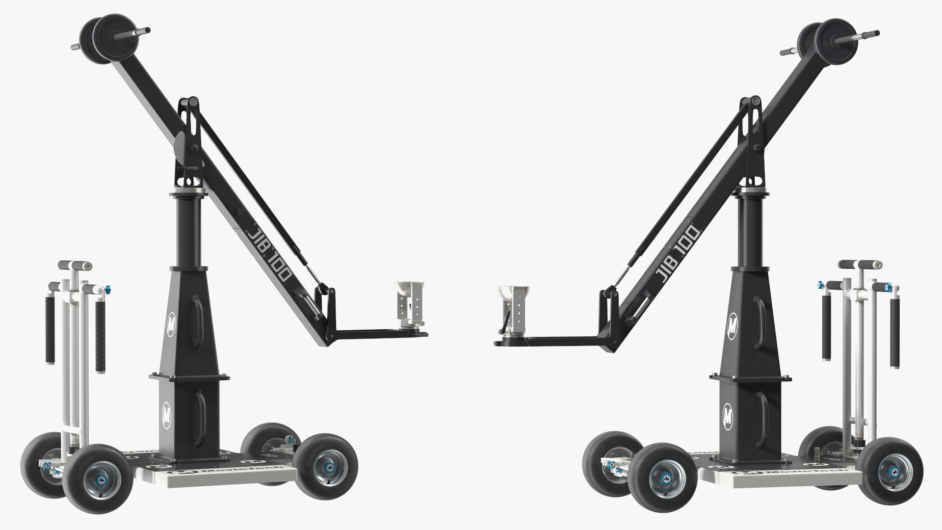 MovieTech 4x4 Dolly with Mini Crane 3D - TurboSquid 1958562