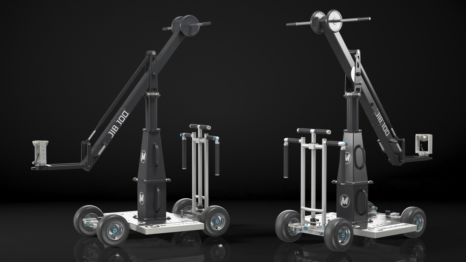 MovieTech 4x4 Dolly with Mini Crane 3D - TurboSquid 1958562