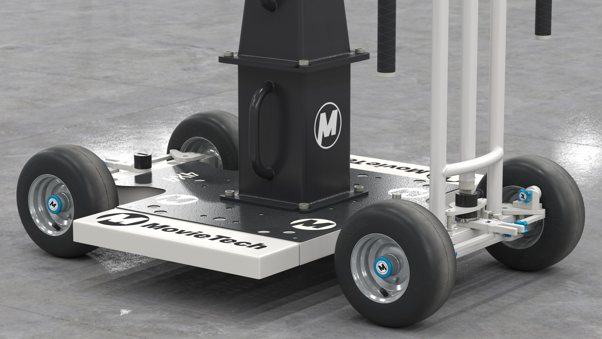 MovieTech 4x4 Dolly With Mini Crane 3D - TurboSquid 1958562