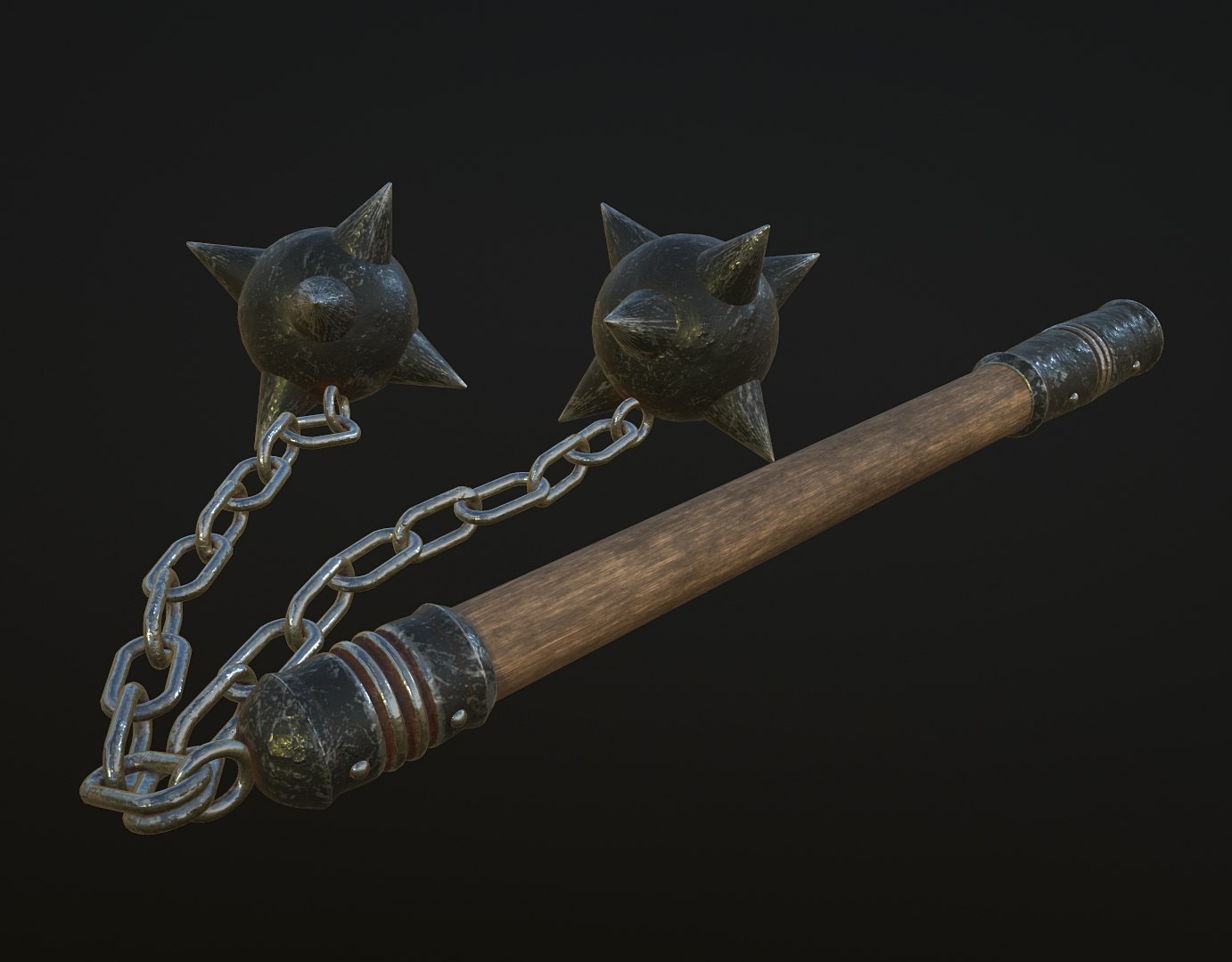 3D Flail - TurboSquid 1690542