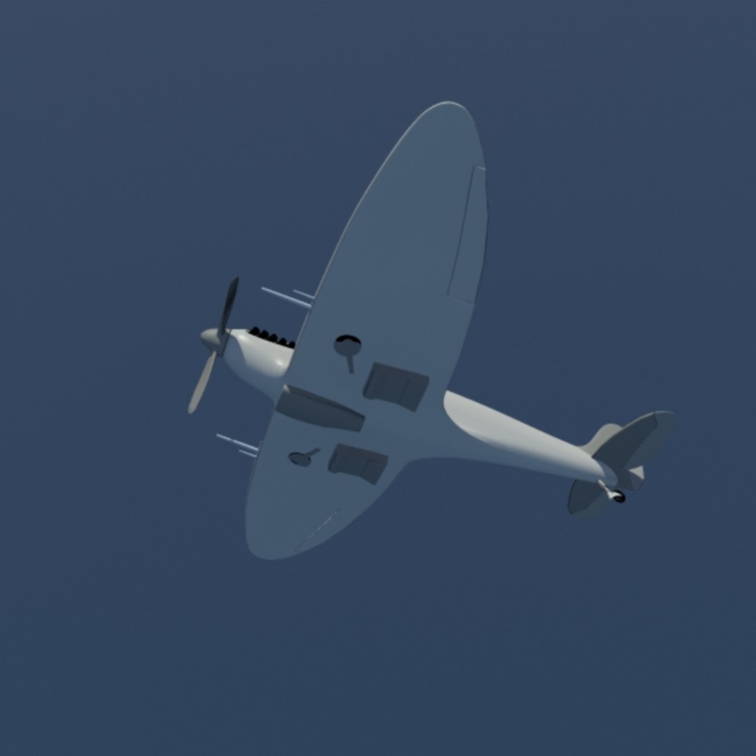 3d Max Prop Fighter Aircraft