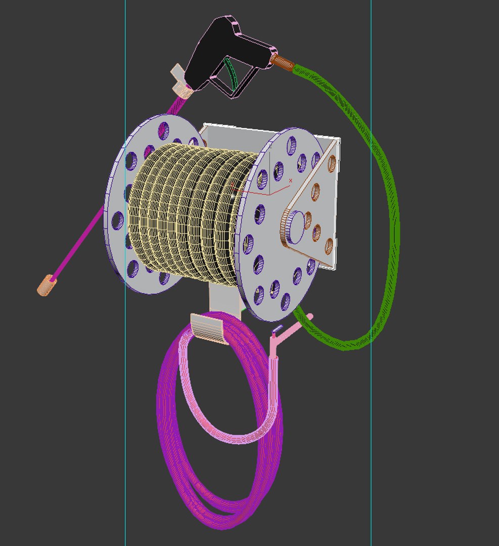 Pressure Washer 3d Model