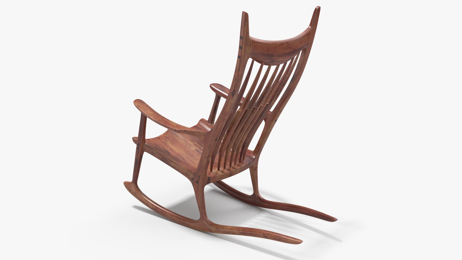 Rocking Chair ,8K PBR Textures Model - TurboSquid 1719140