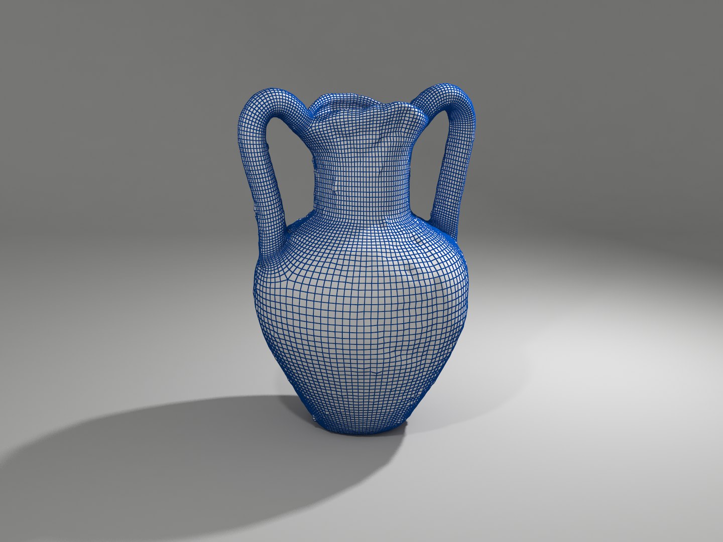 3d model of photorealistic vase
