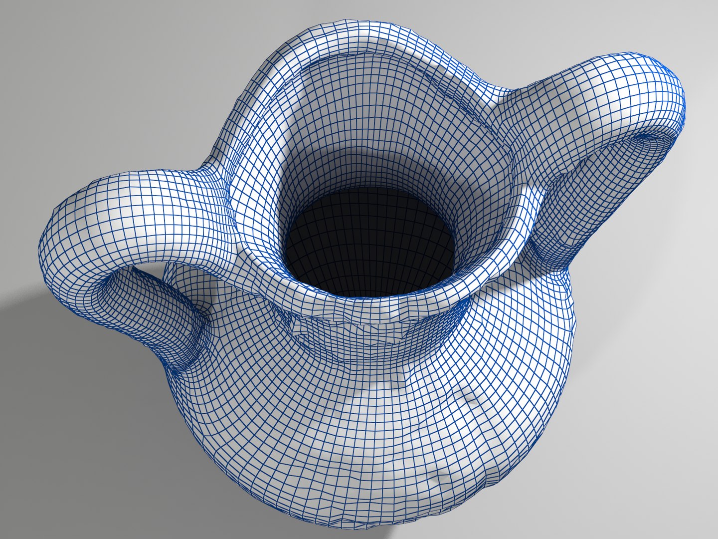 3d model of photorealistic vase