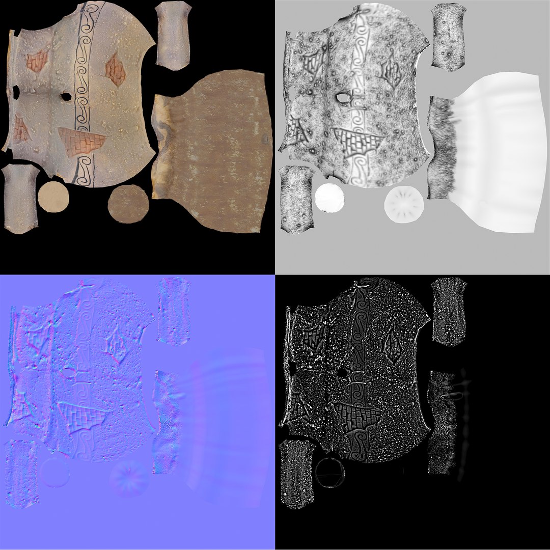 3d model of photorealistic vase