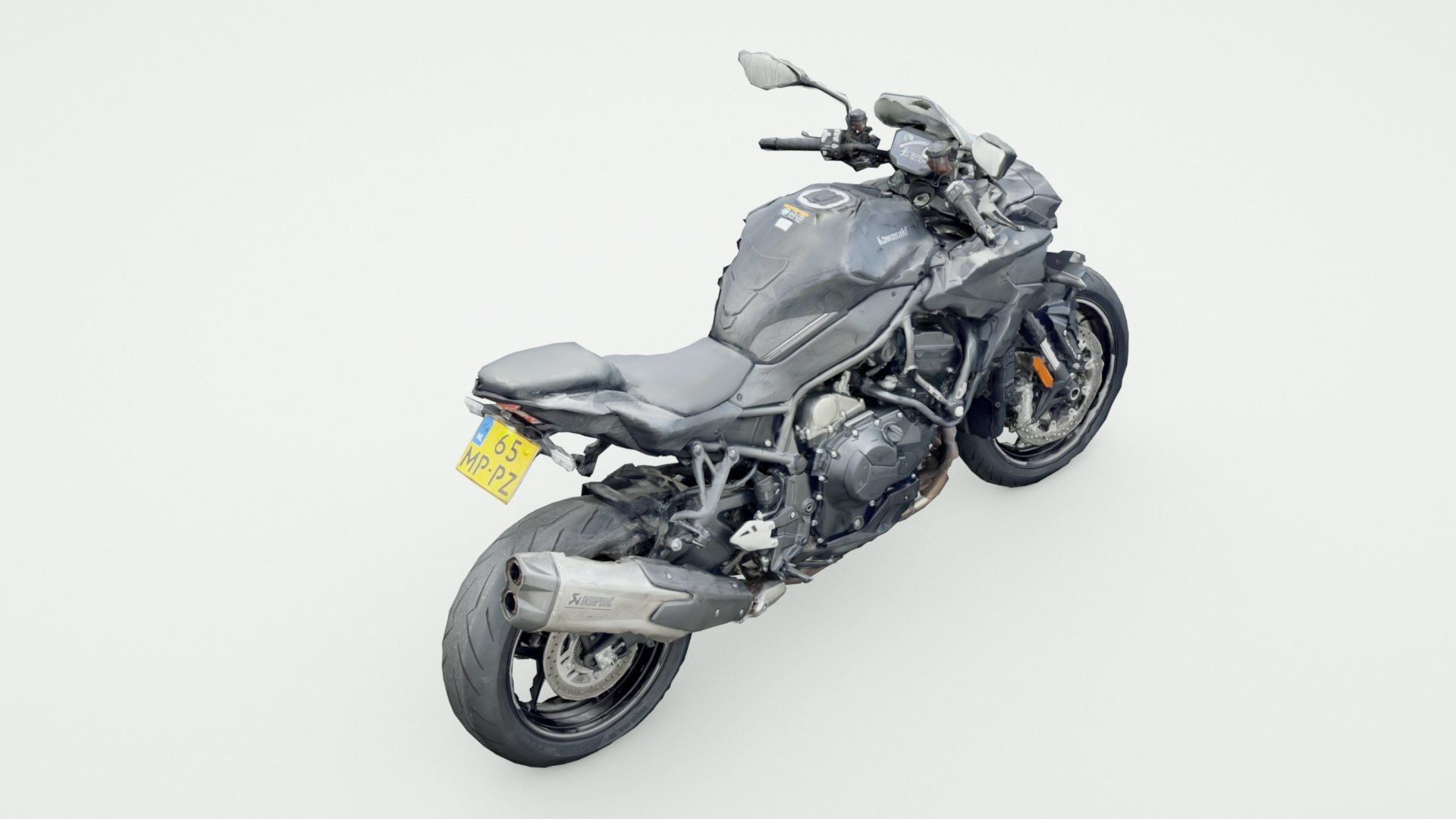 3D 2020 Kawasaki Z-H2 - TurboSquid 2121118