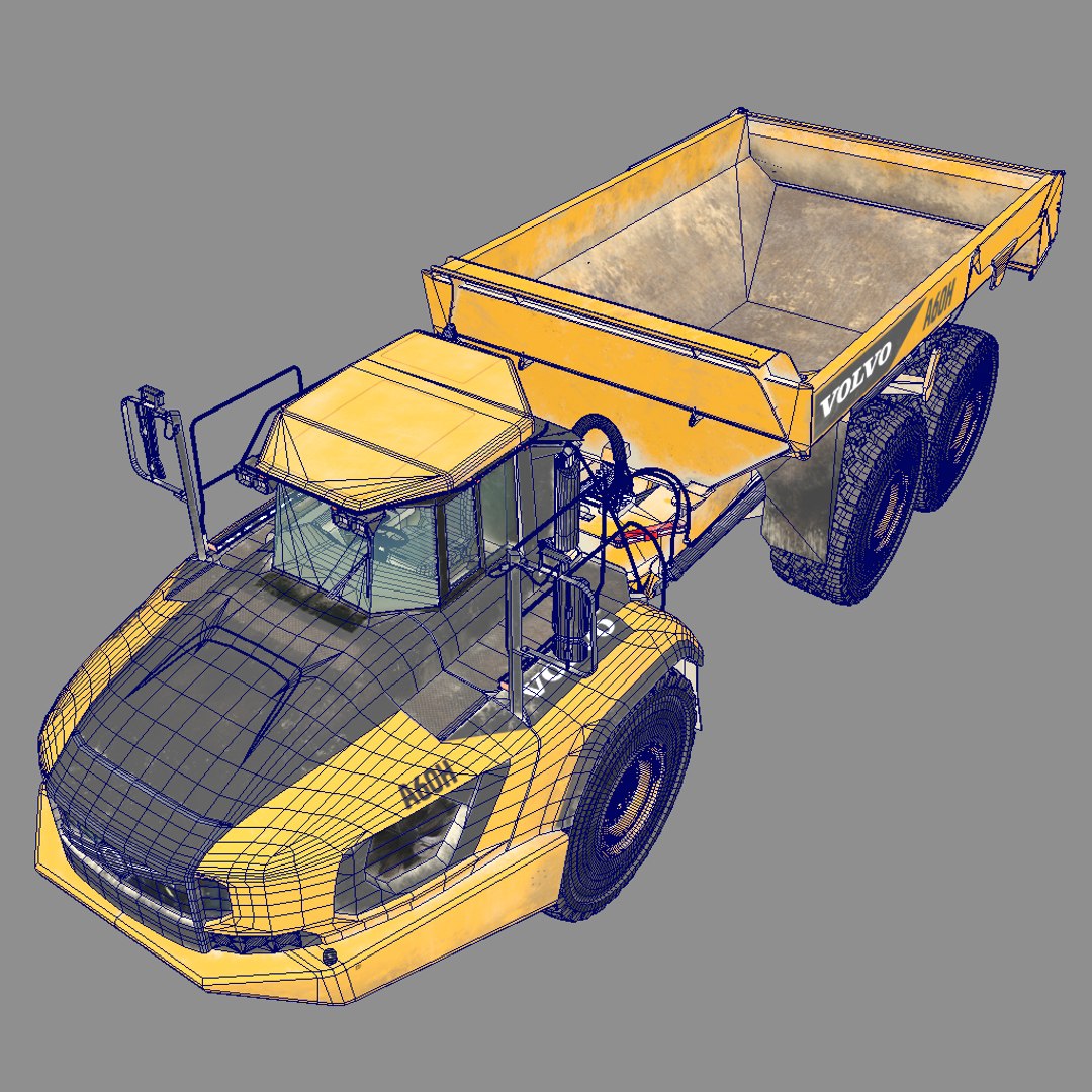 Articulated Hauler 3D Model - TurboSquid 1472652