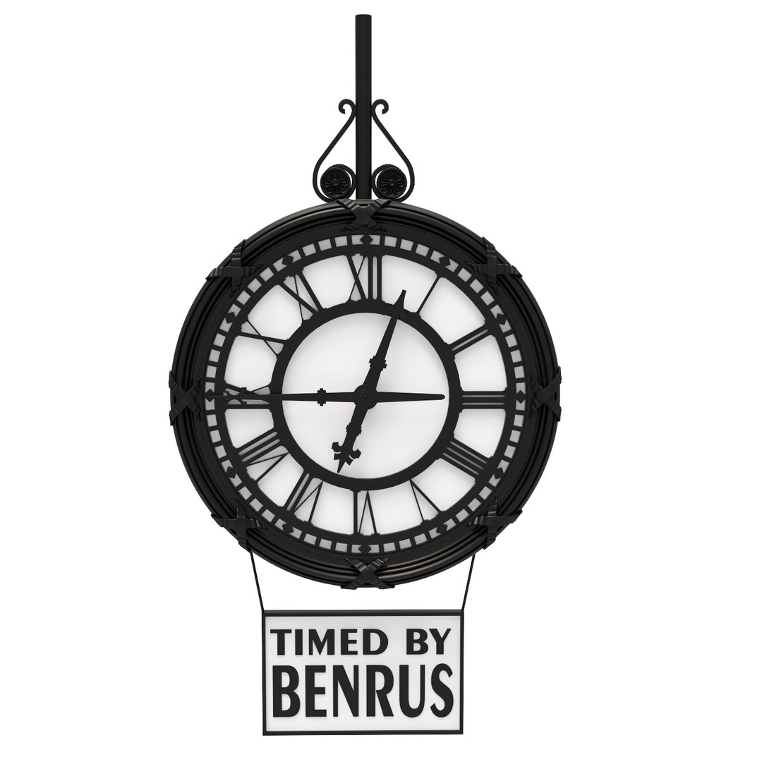 Bernus Clock 3D Model - TurboSquid 1550717