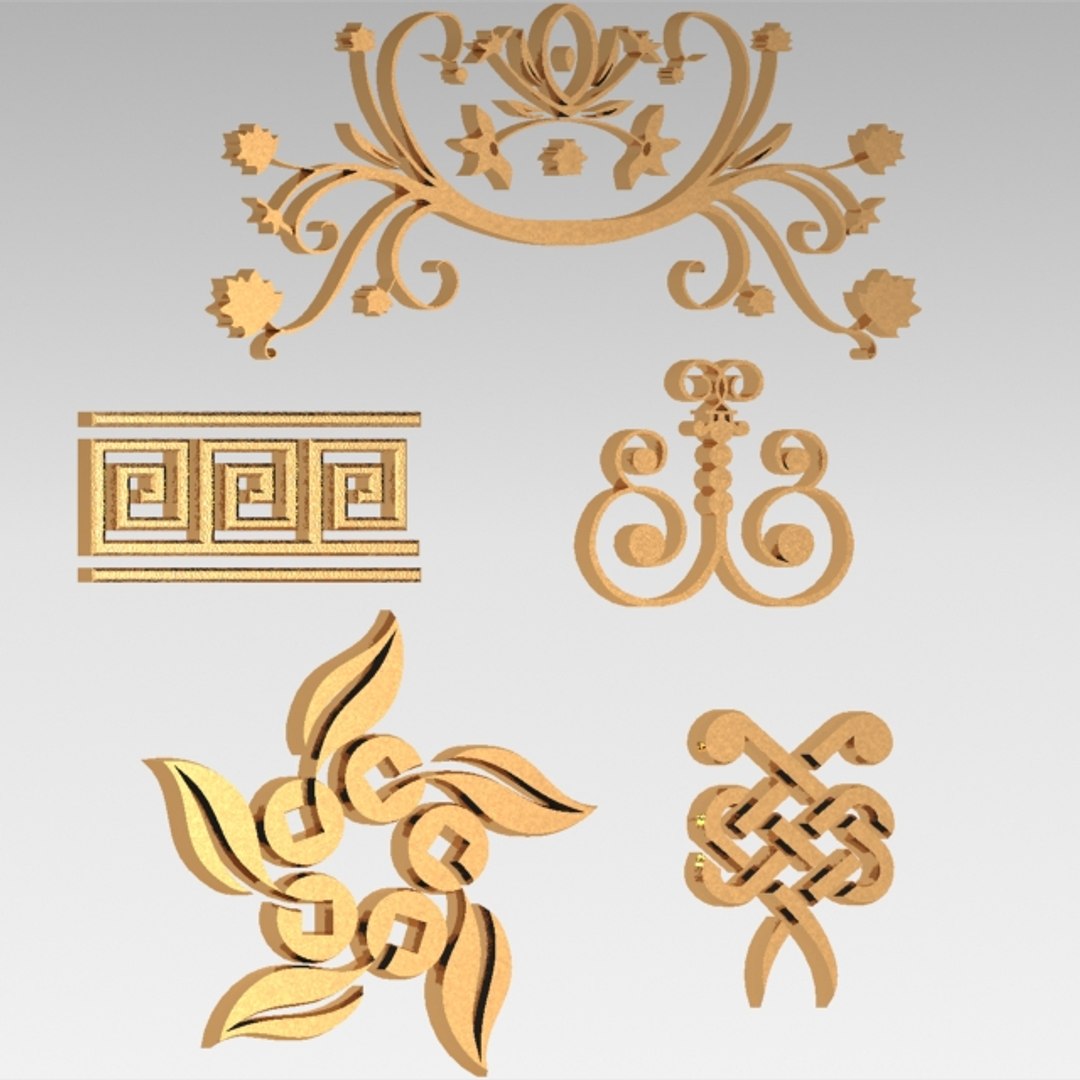 3ds max decoration patterns