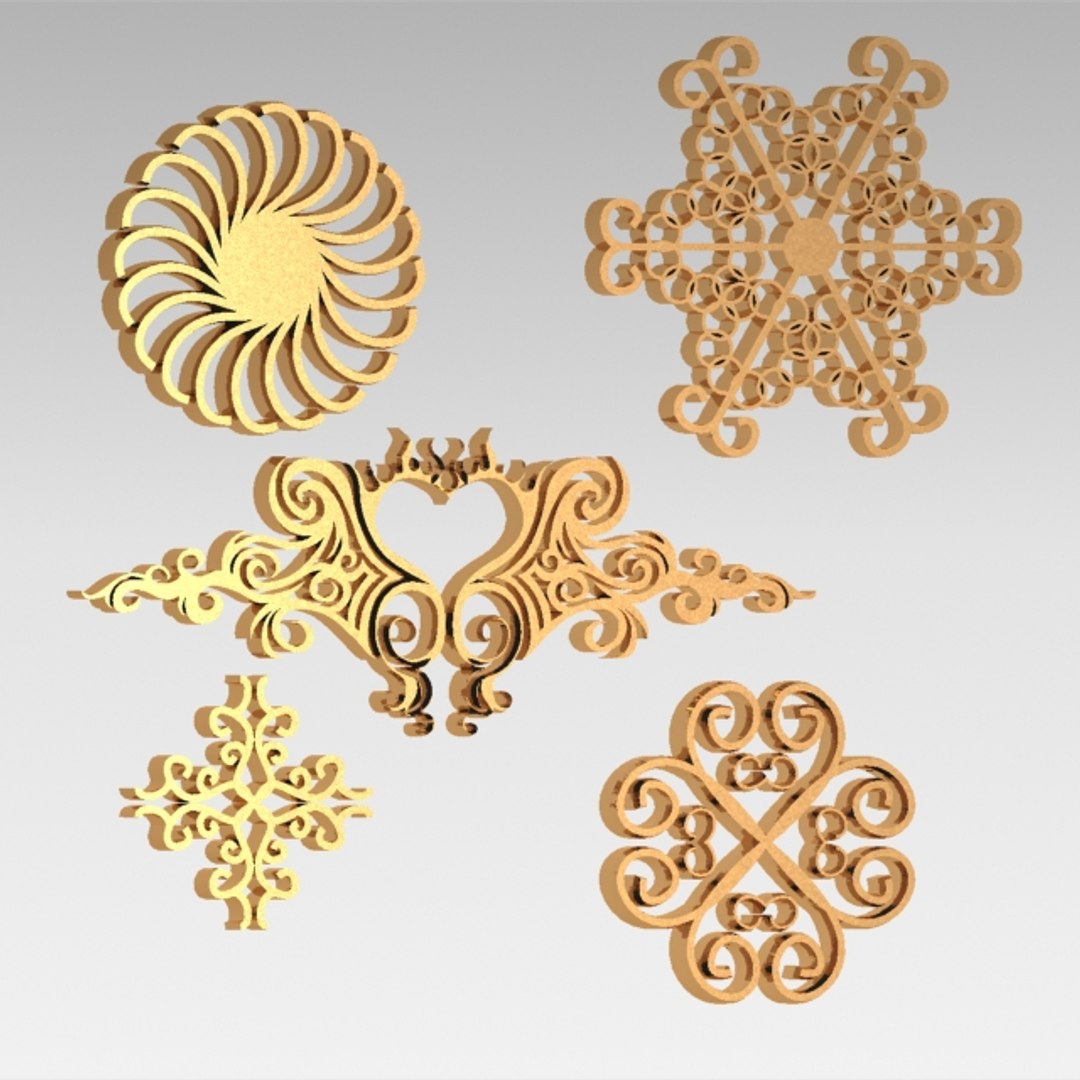 3ds max decoration patterns