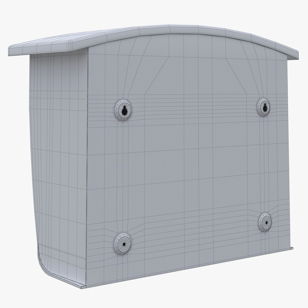 Mail Box Set 3D Model - TurboSquid 1383921