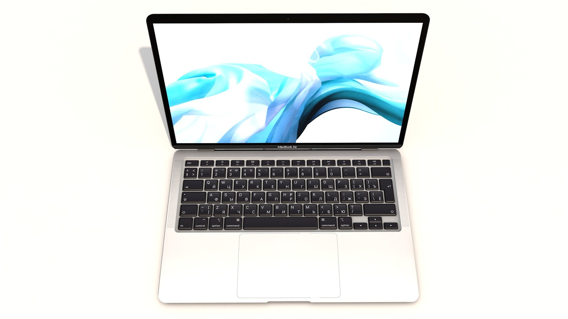 3D Apple Macbook Silver Model - TurboSquid 1615867