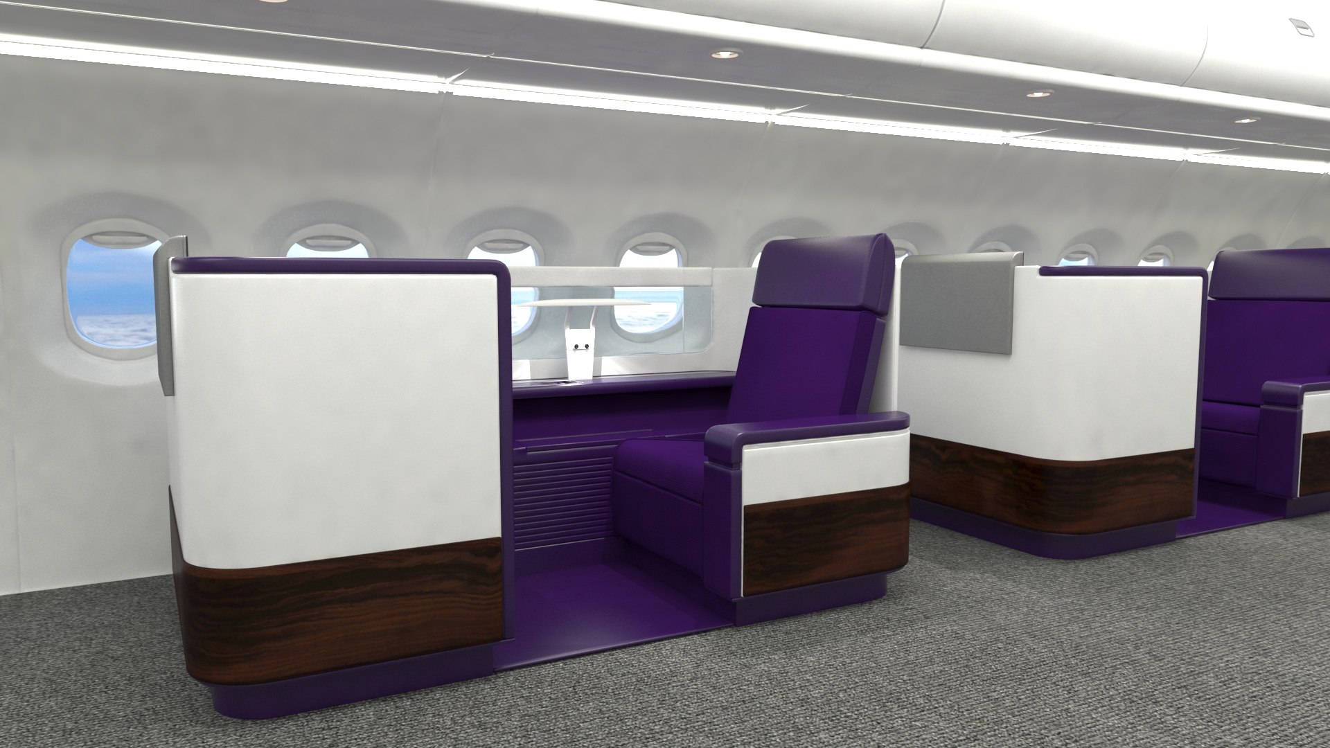 Venus Seat Frist Class 3D Model - TurboSquid 1765027