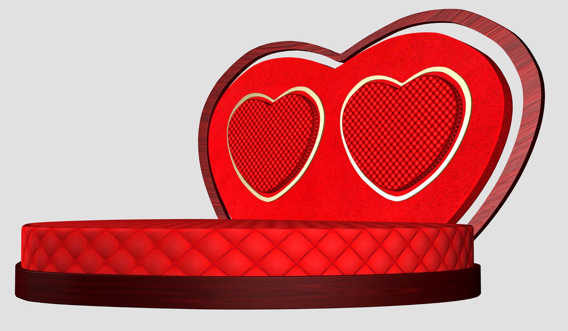 HeartBed2 3D Model - TurboSquid 2115946