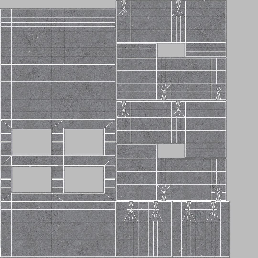 3D Expanded Clay Concrete Block 4 Slots - TurboSquid 2349268