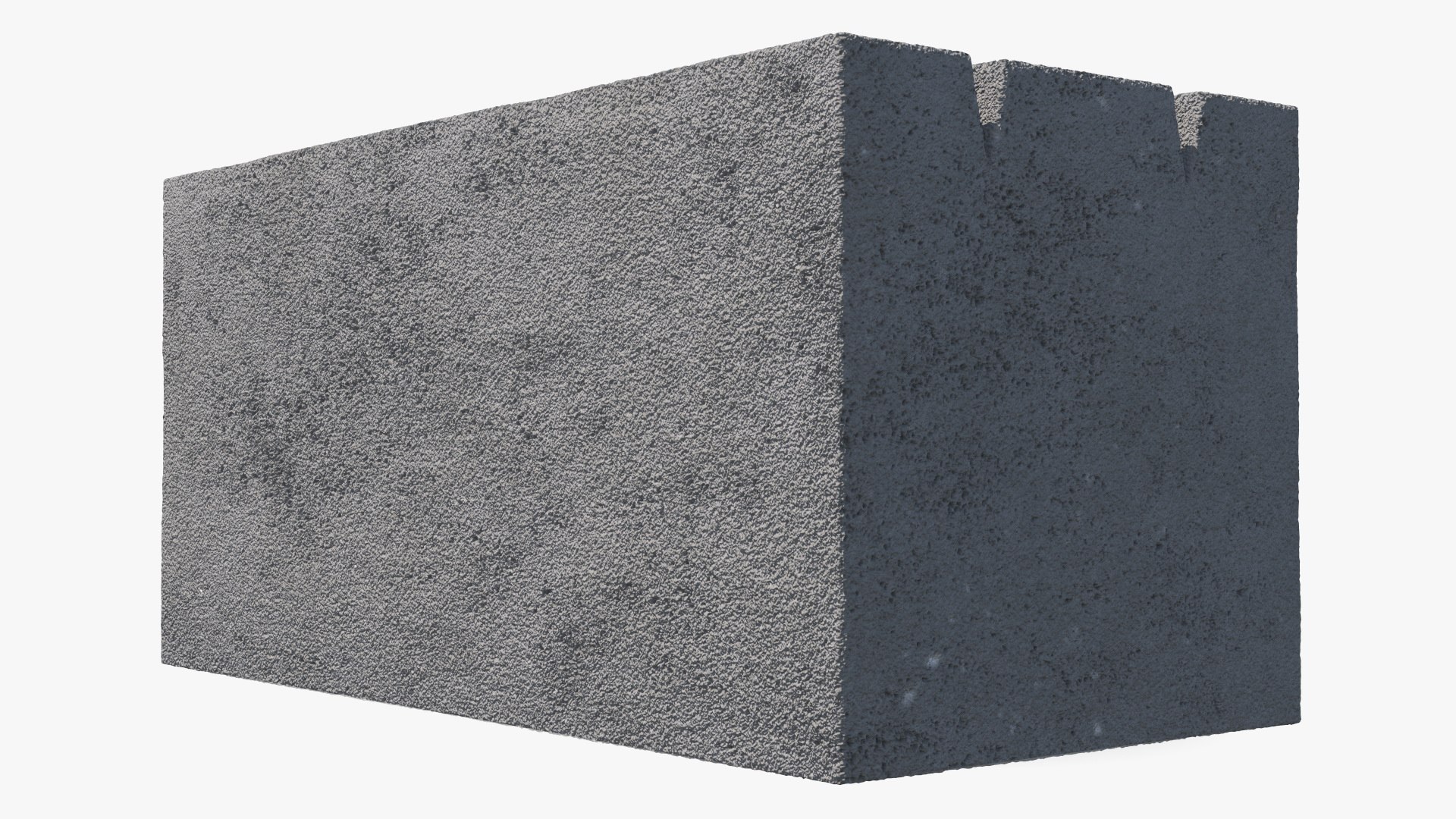 3D Expanded Clay Concrete Block 4 Slots - TurboSquid 2349268
