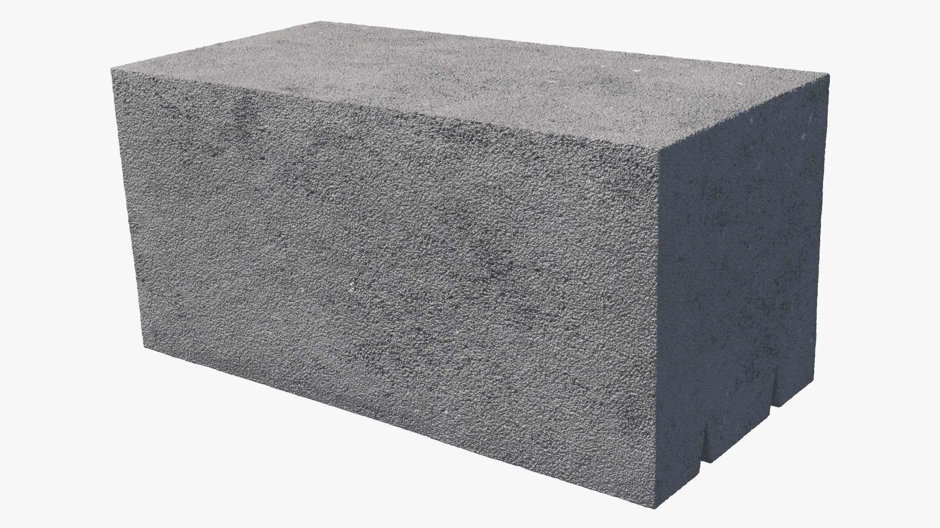 3D Expanded Clay Concrete Block 4 Slots - TurboSquid 2349268