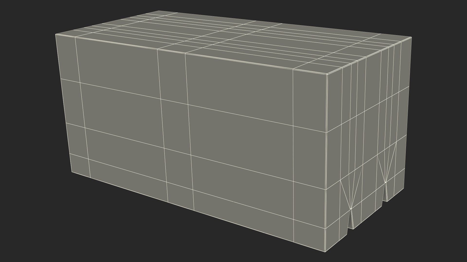3D Expanded Clay Concrete Block 4 Slots - TurboSquid 2349268
