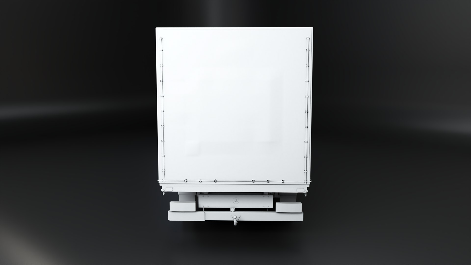 3D Mercedes Sprinter Curtain Side Tautliner Van 3D Model No Textures ...