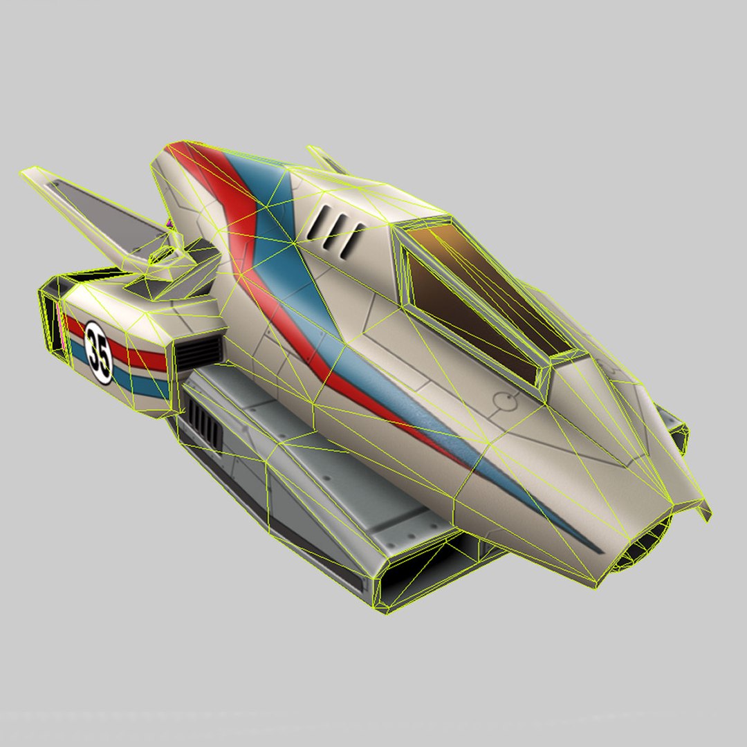 Space Racer 1 3d Blend