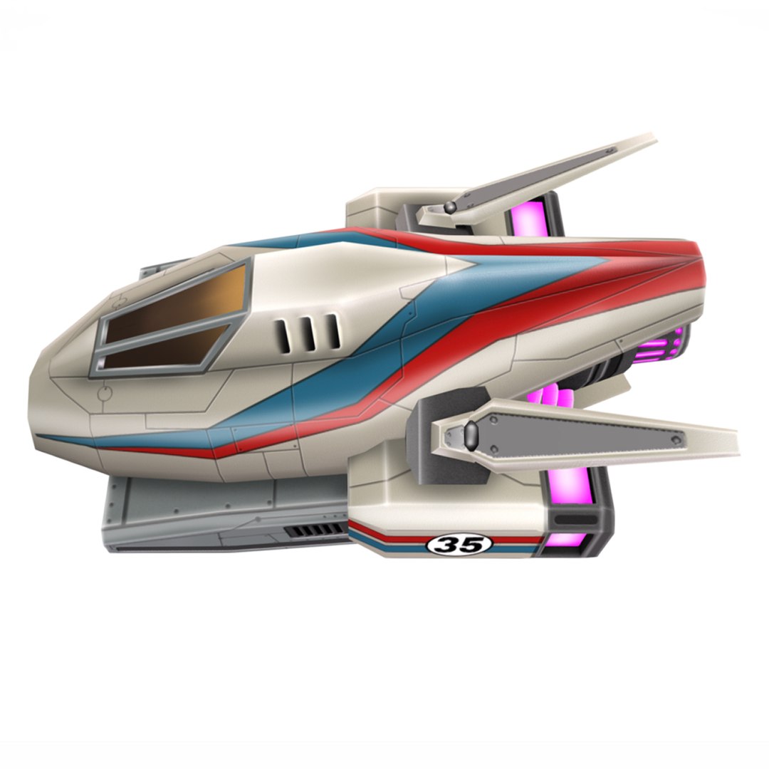 Space Racer 1 3d Blend