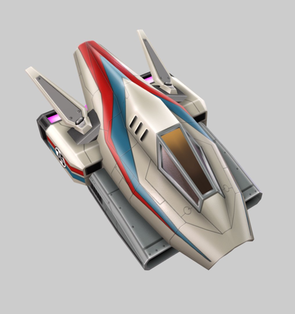 Space Racer 1 3d Blend