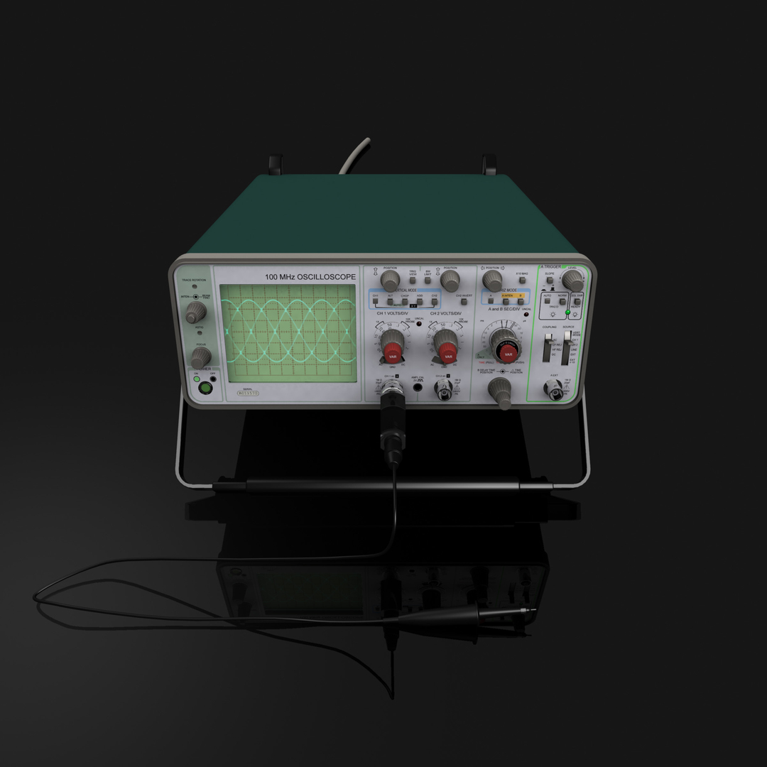 3d Oscilloscope Model