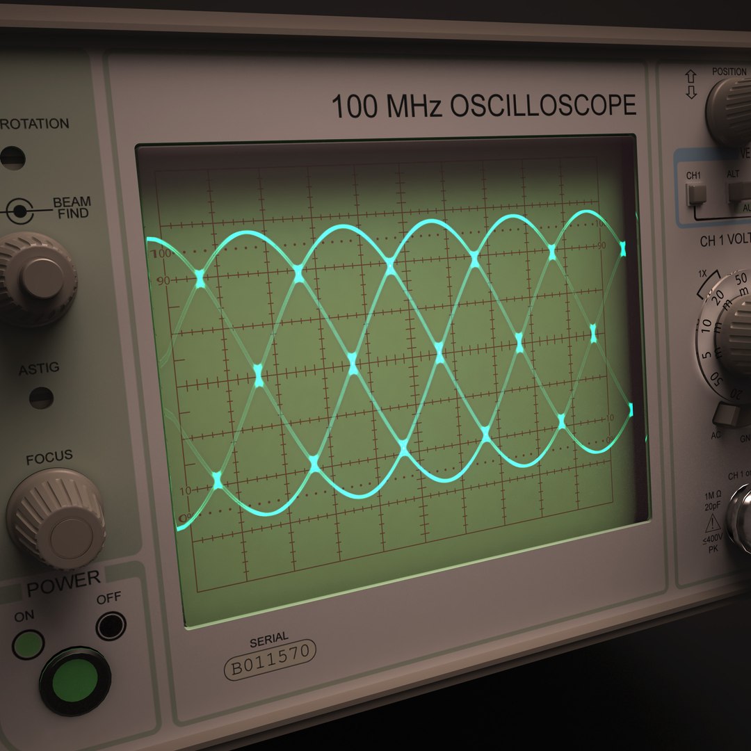 3d Oscilloscope Model