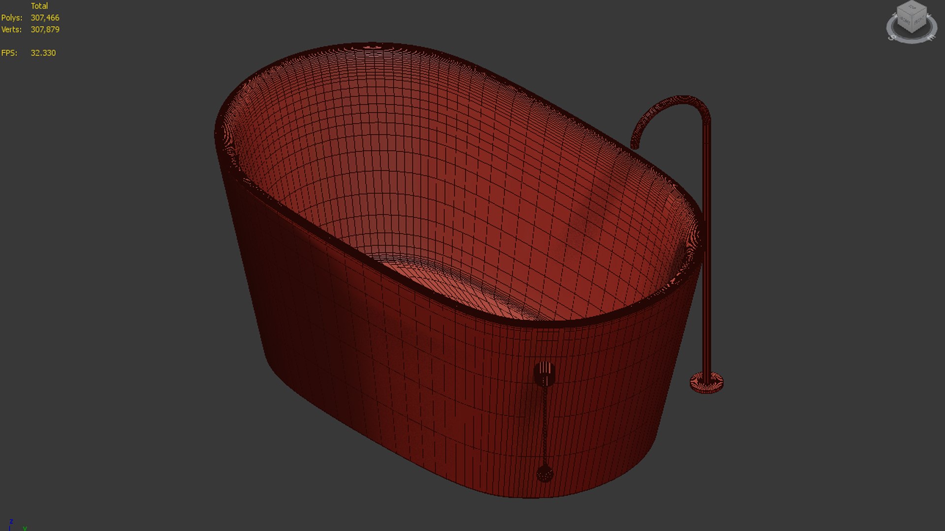 Ofuro By Rapsel Bathtub Model - TurboSquid 1876017