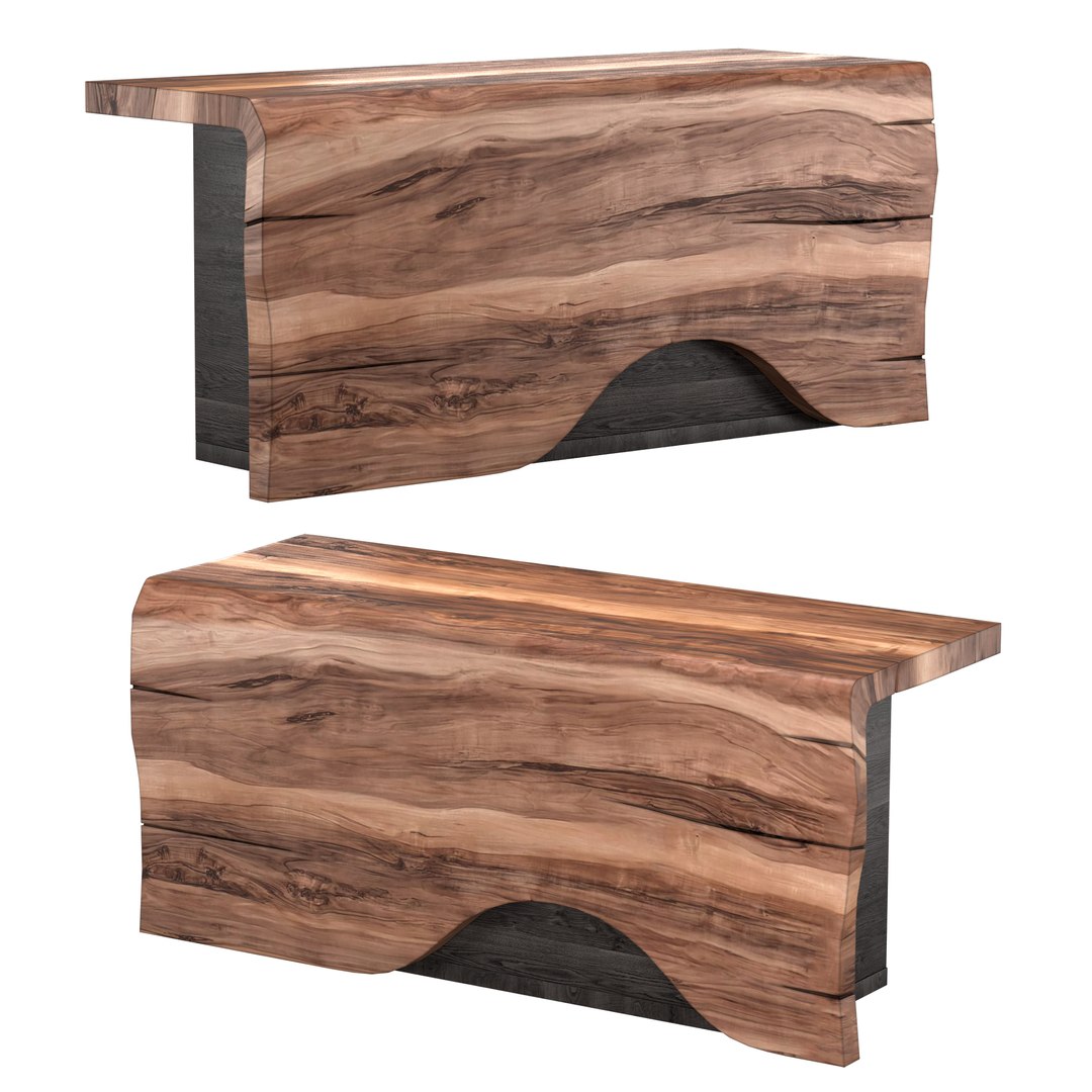 3D Model Slab Reception Table - TurboSquid 2003068