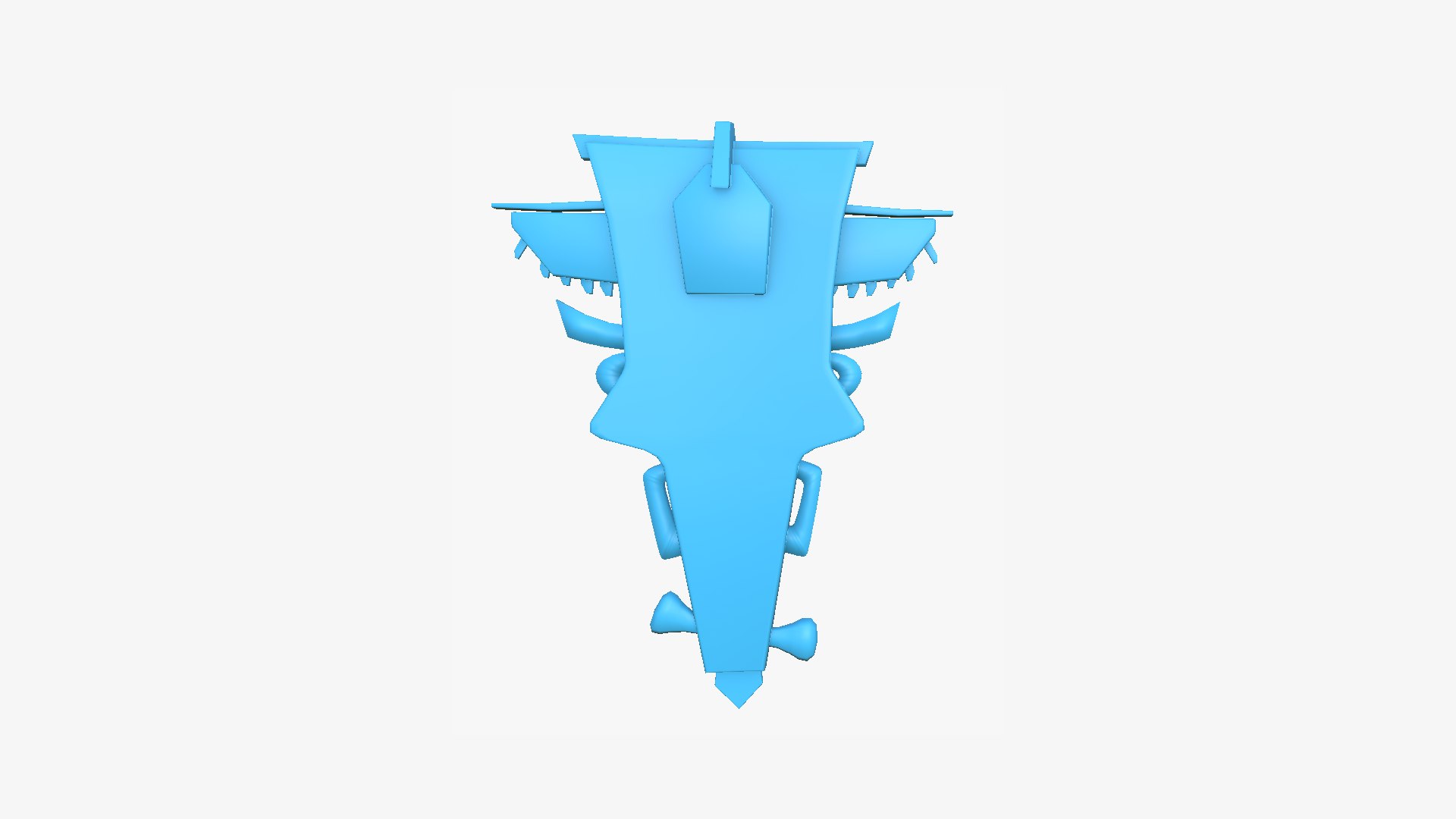 Tribal Mask C11 Cartoon - Costume Character Design 3D model ...