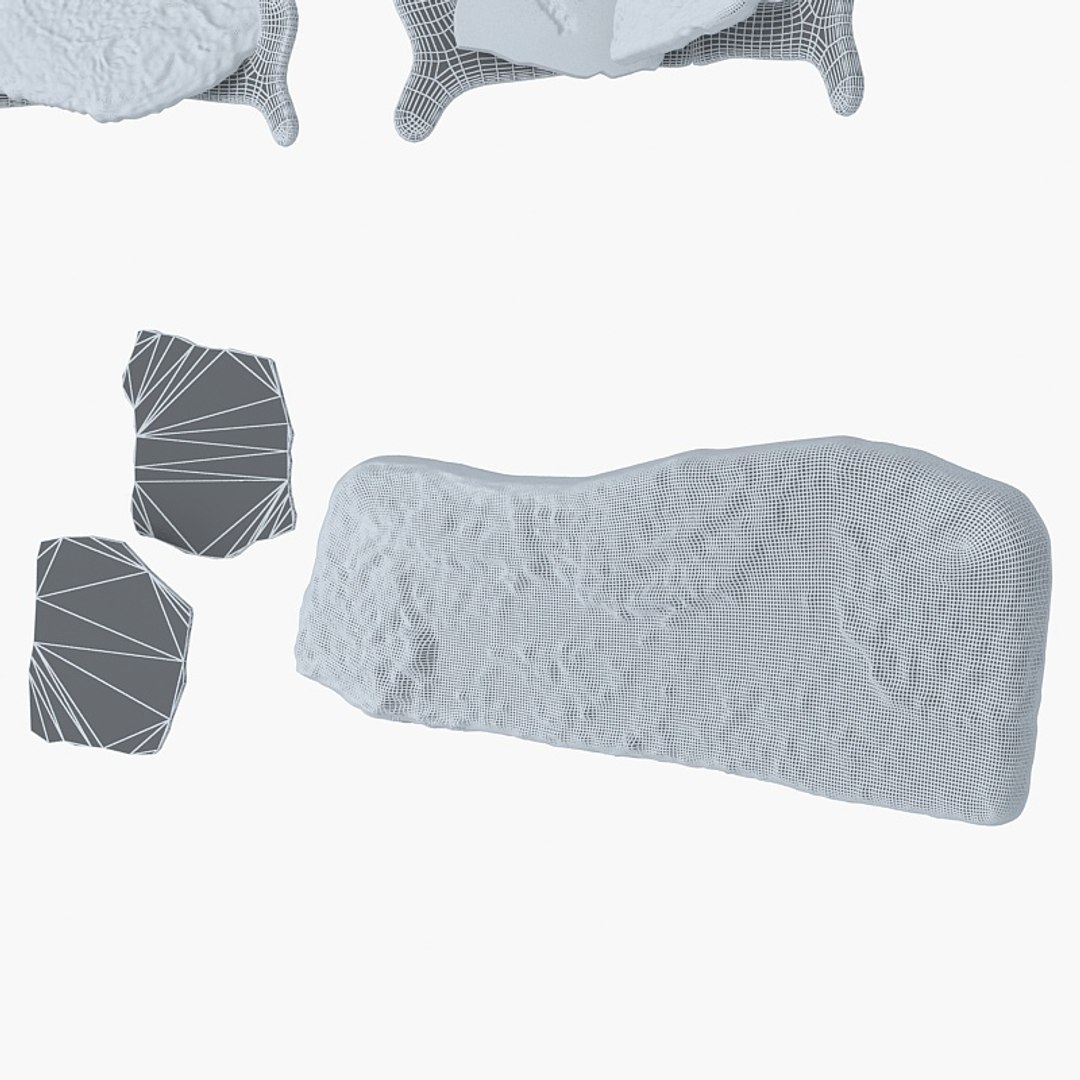 Stone landscape nature 3D model - TurboSquid 1495606