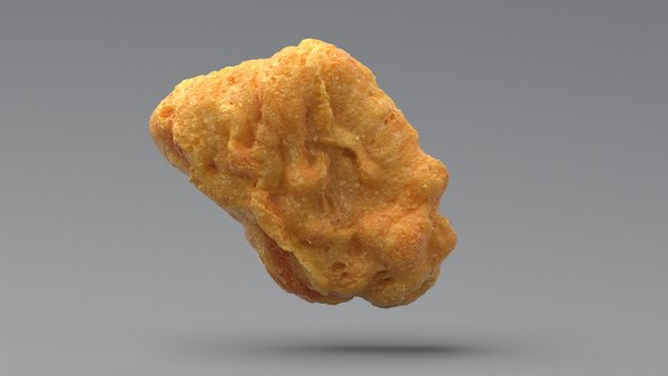 3D Realistic Chicken Nuggets model - TurboSquid 1766789
