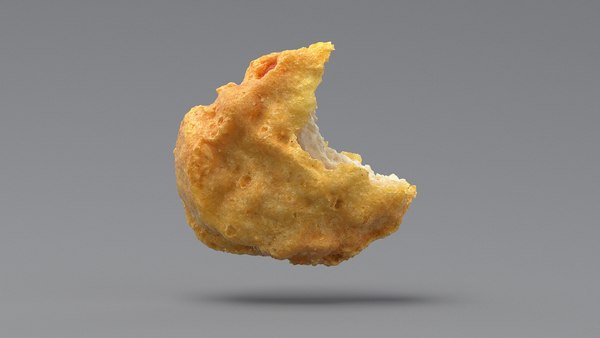 3D Realistic Chicken Nuggets model - TurboSquid 1766789