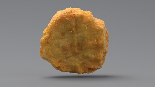3D Realistic Chicken Nuggets model - TurboSquid 1766789