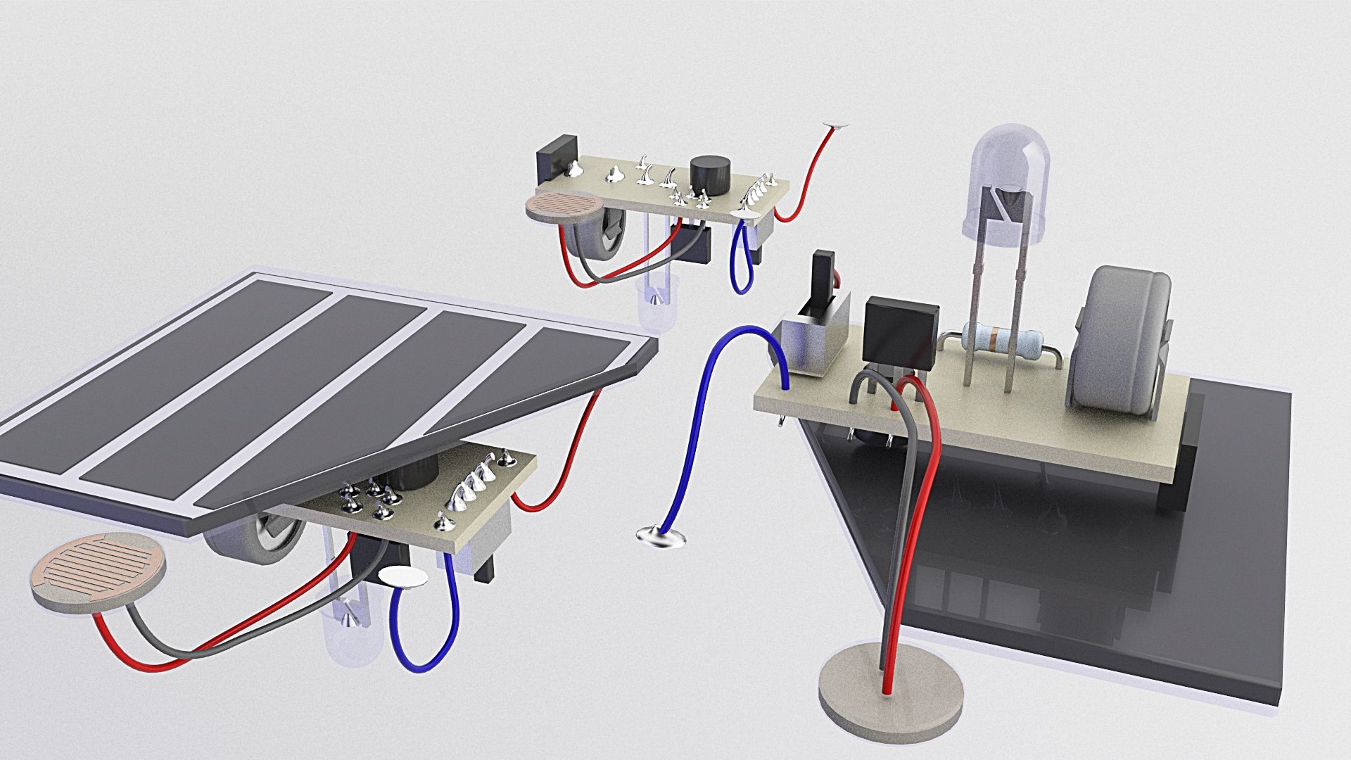 Bulb Solar 3D Model - TurboSquid 1529344
