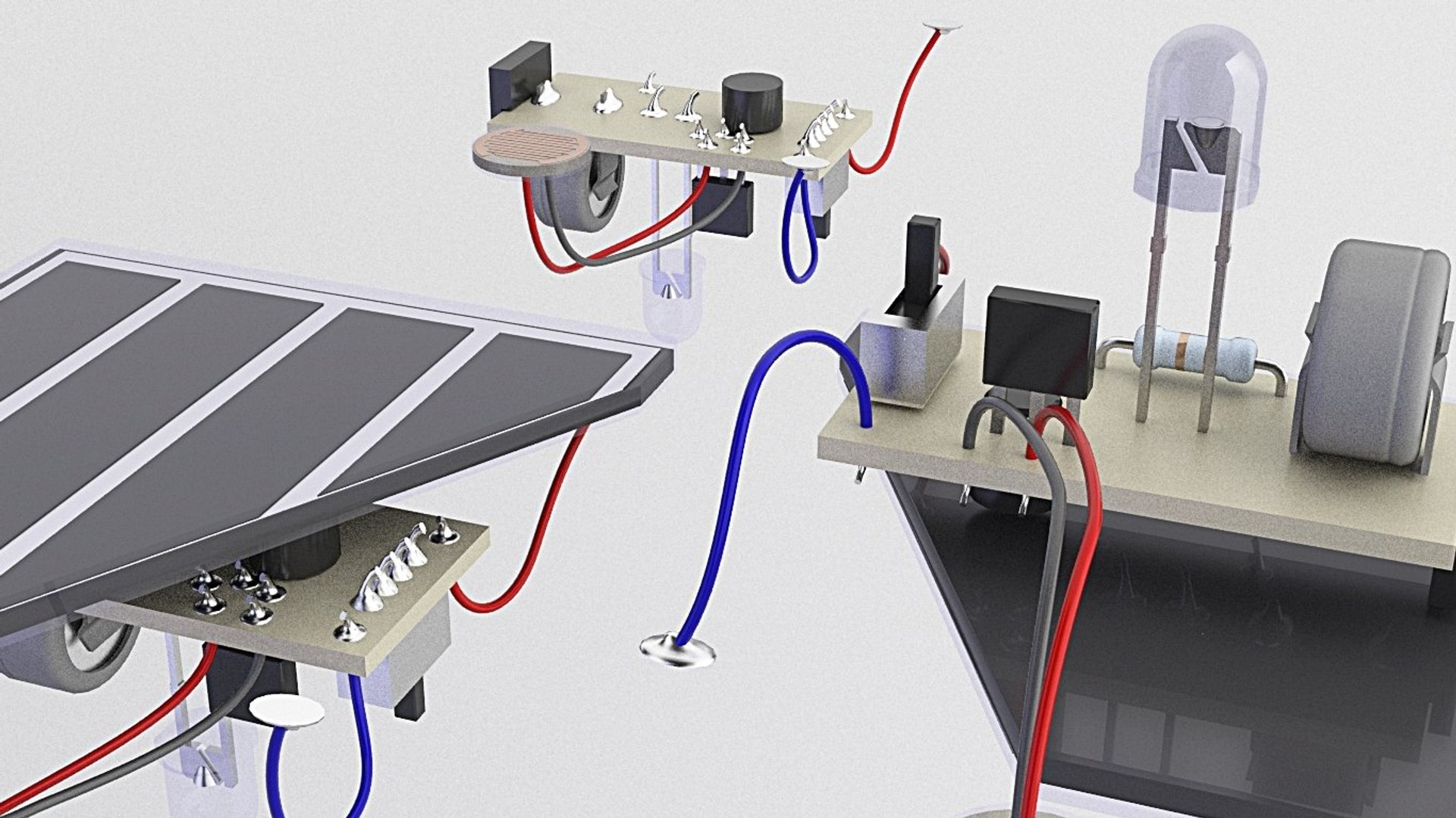 Bulb Solar 3D Model - TurboSquid 1529344