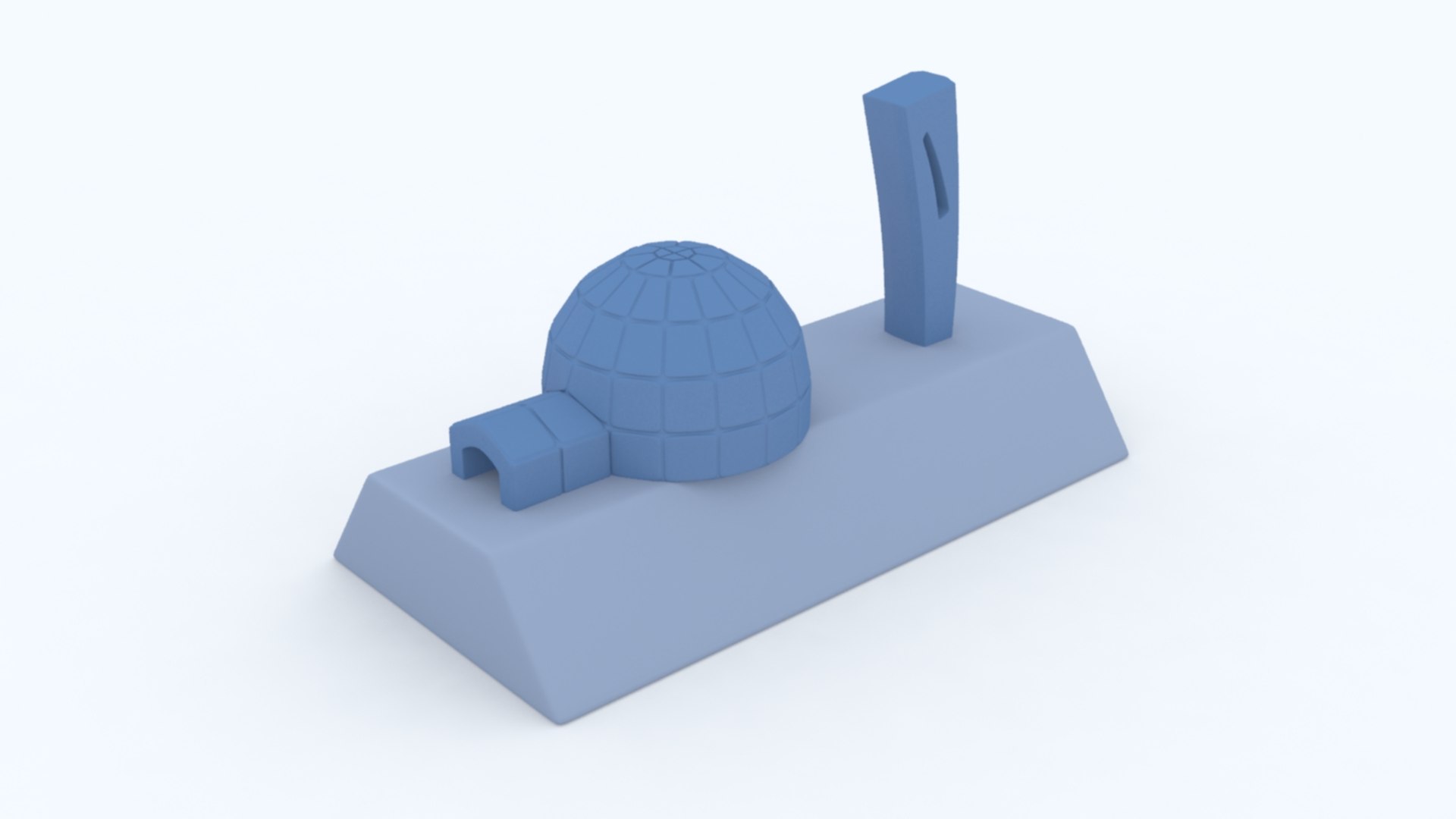 Igloo 3D Model - TurboSquid 1687294