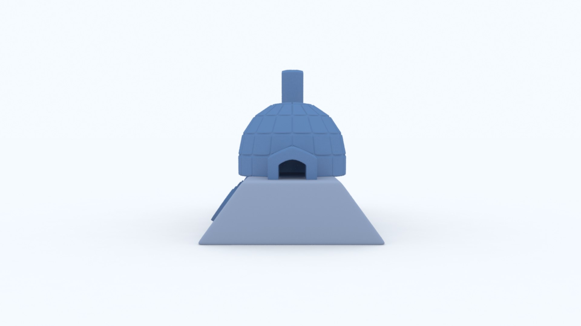 Igloo 3D Model - TurboSquid 1687294