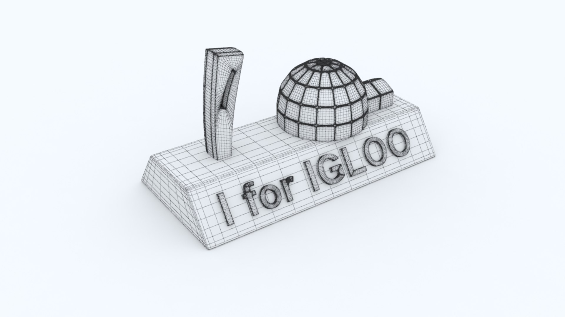 Igloo 3D Model - TurboSquid 1687294