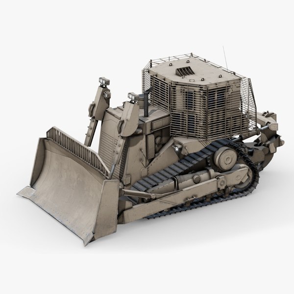 modelo 3d Bulldozer blindado D9 - TurboSquid 2205762