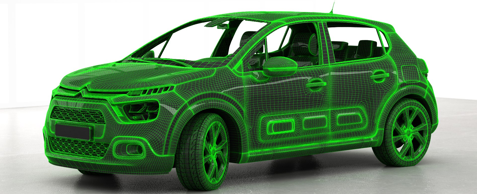 Realistic Citroen C3 2020 3D - TurboSquid 1564893