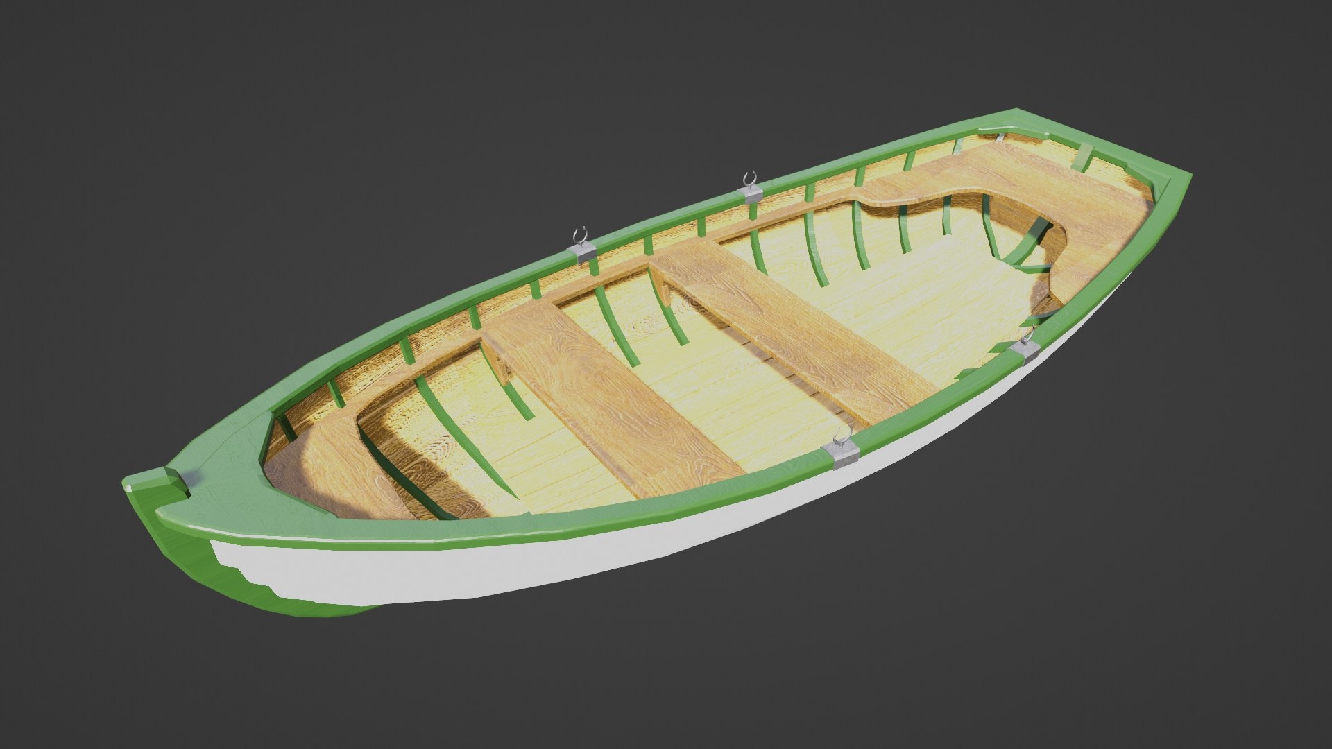 3D RowingBoat Model - TurboSquid 1861915